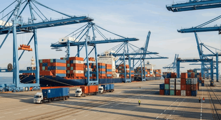 Global Container Traffic Grows Amid U.S. Freight Decline